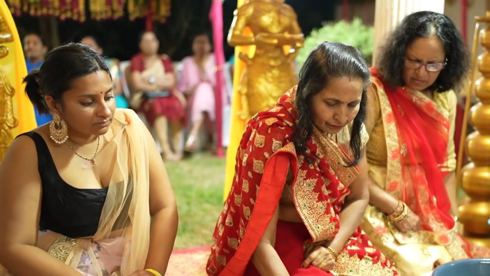 Dusky Desi Beautiful Girl Wide Cleavage and Boobs in wedding custume mp4 snapshot 00 25 433 ...