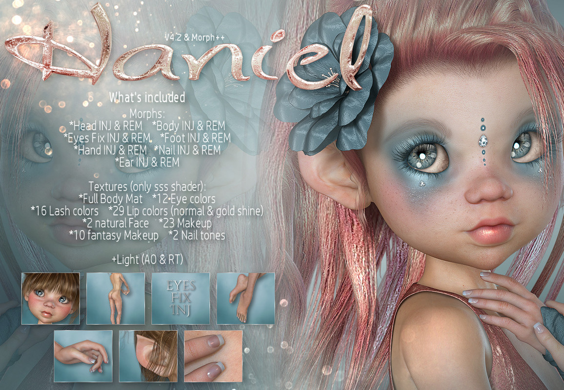 Haniel 2025 - Free Daz 3D Models