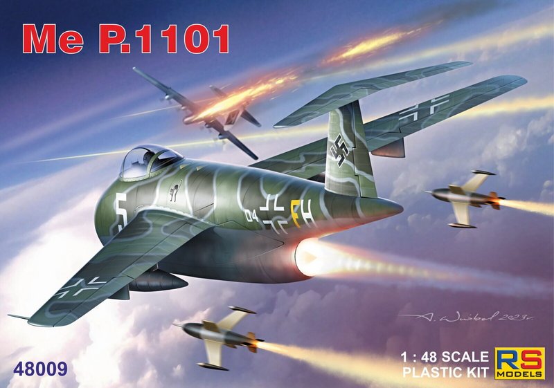 1/48 - Messerschmitt P.1101 by RS Models - released - The Rumourmonger ...