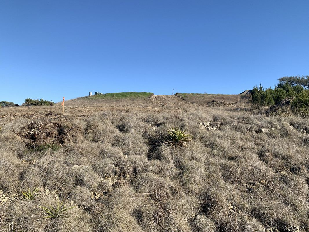 Closed on house then rain washed away 25-50 yards of dirt. Sod ...