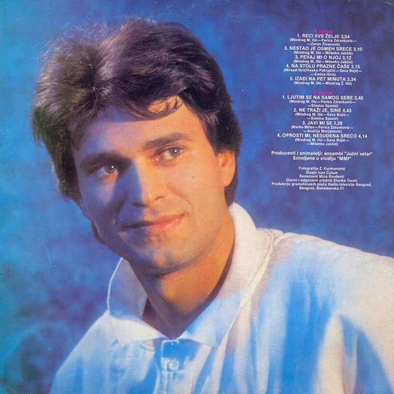 Sinan Sakic 1985 LP zadnja — Postimages