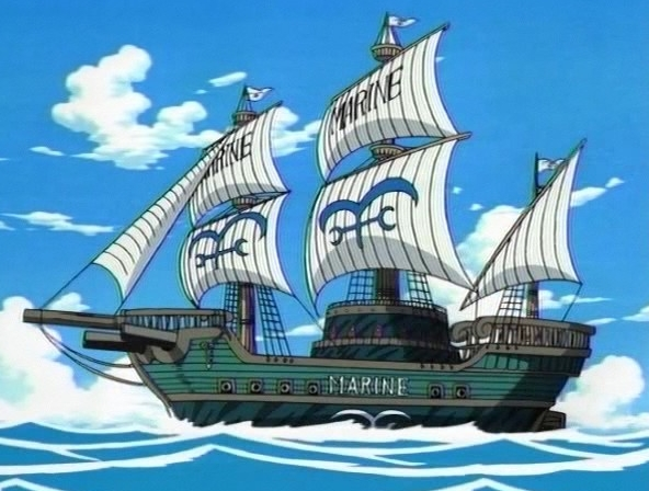 One Piece: Kekuatan 7 Kapal Angkatan Laut! - Greenscene