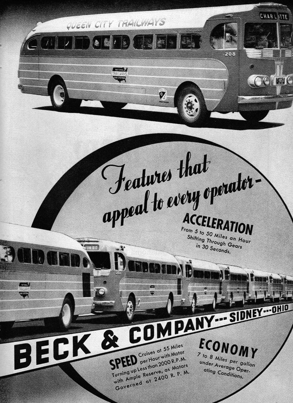 Beck '40 Luxury Liner Quenn City Trailways 2 — Postimages