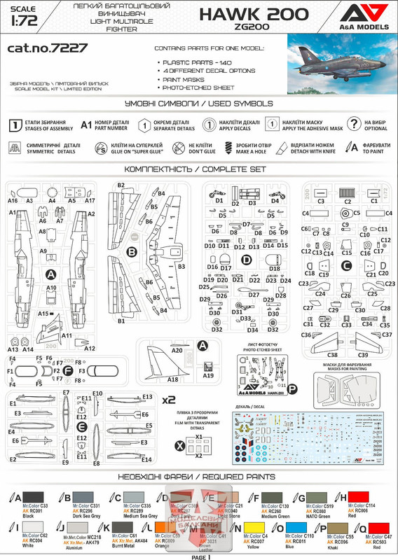 1/72 - BAe Hawk 200 by A&A Moldels - released - The Rumourmonger ...