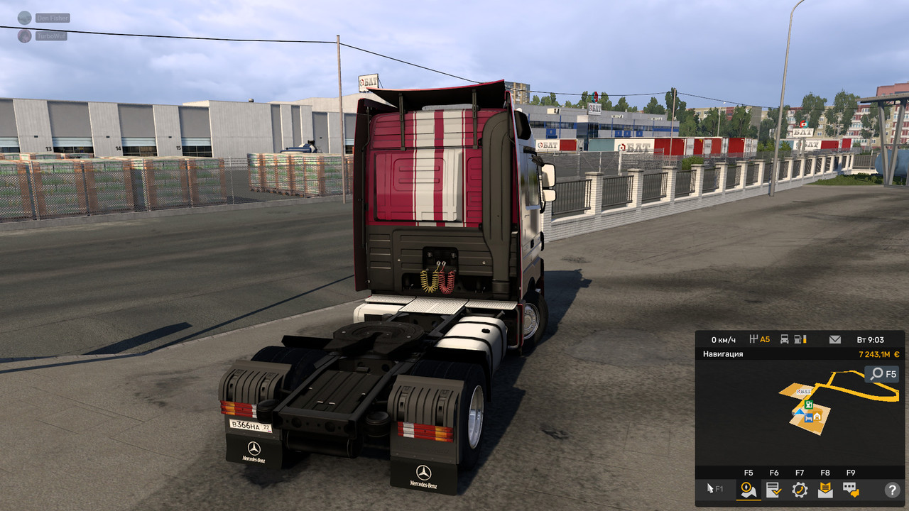 The issue with the shadow on Mercedes mp3 [0245124] - SCS Software