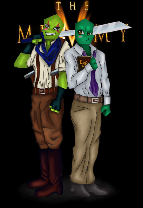 Rise of the TMNT X The Mummy - Chapter 1 - Yami_roseOtaku - Rise of the ...