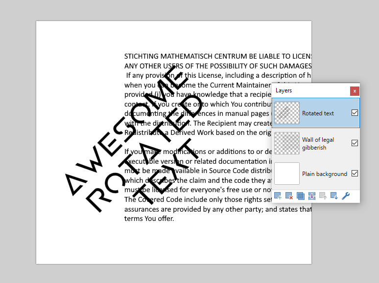 How do i rotate 1 single piece of text? - Paint.NET Discussion and Questions - Paint.NET Forum