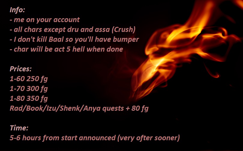 Friendly Level Service - Topic - d2jsp