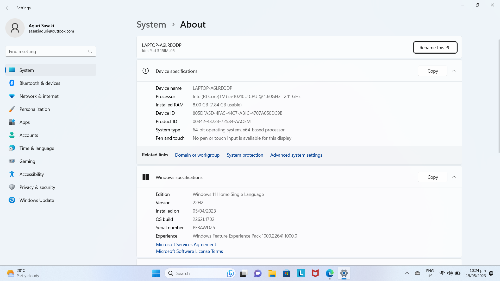 Specs — Postimages