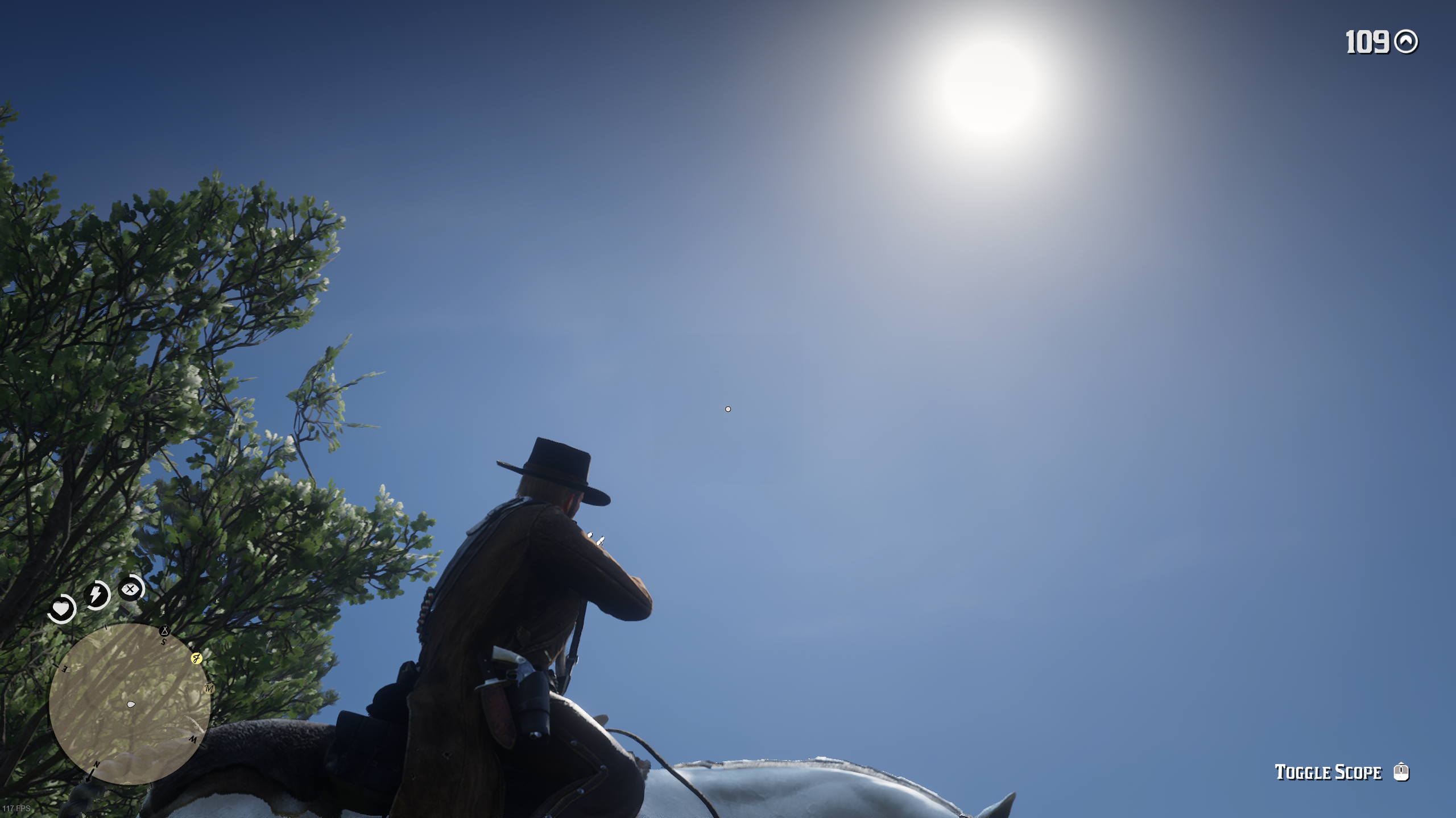 [PS4 Pro] There is an huge a** semi-transparent square in the middle of ...