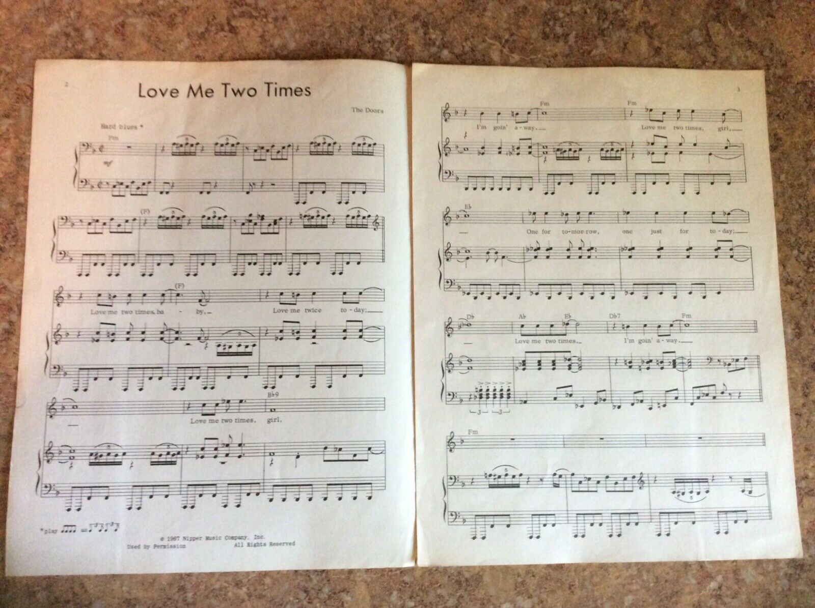 Love Me Two Times(1967) — Postimages