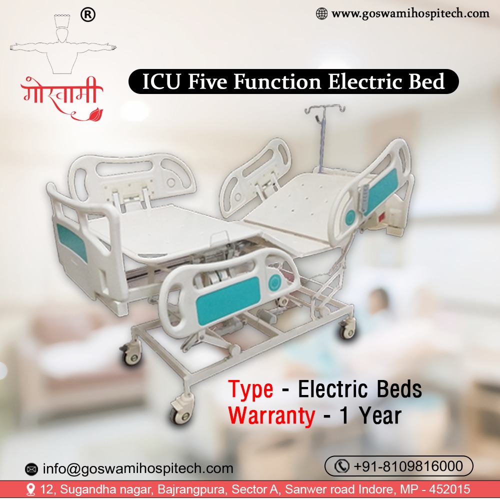 Smart ICU bed manufacturer in India Goswami Hospitech — Postimages
