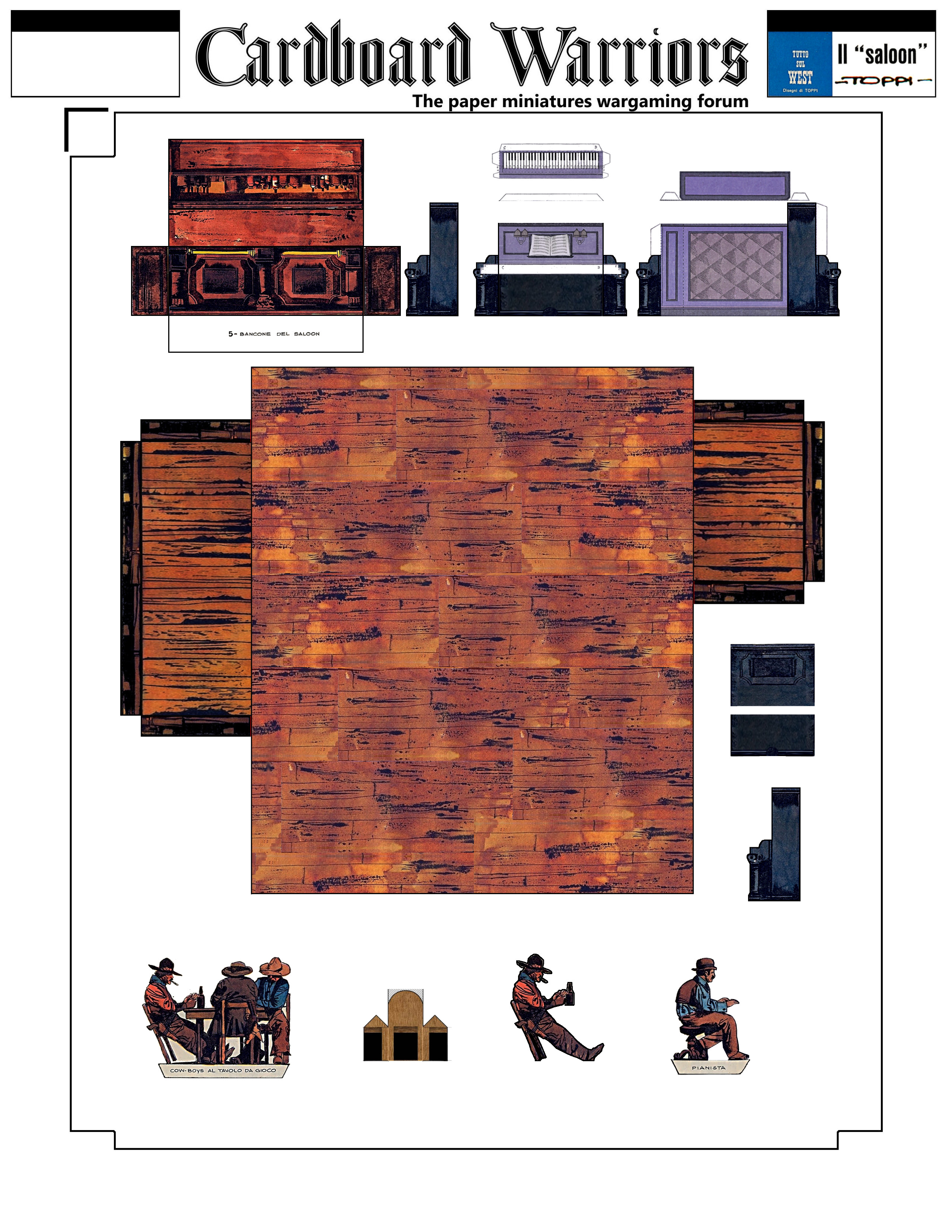 2 Toppi Saloon Floor — Postimages