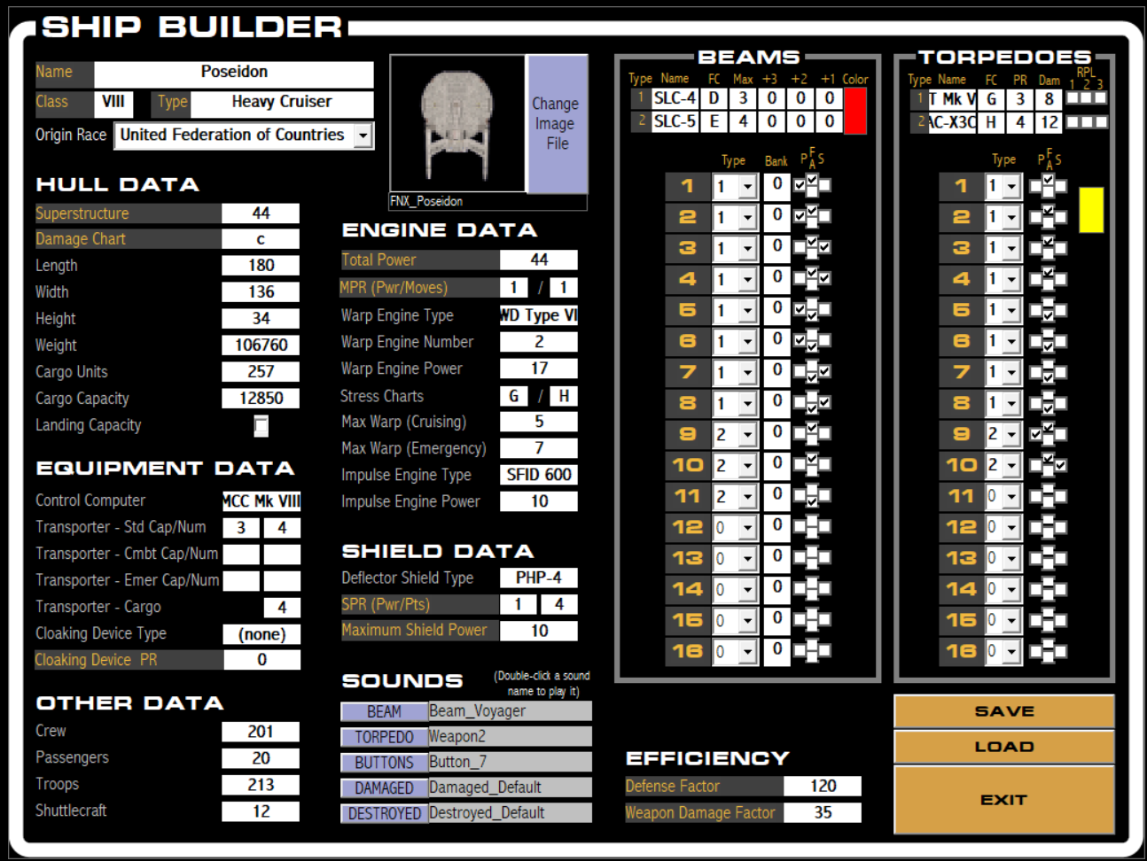 TCW Poseidon Class Heavy Cruiser — Postimages