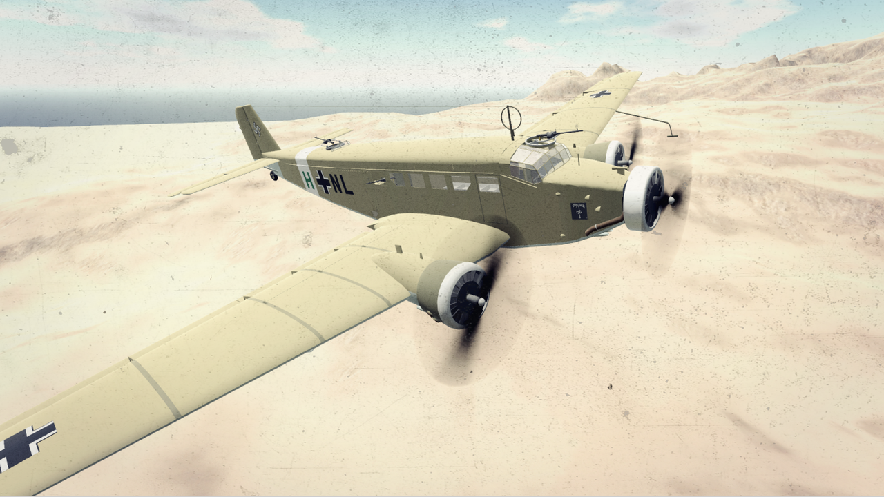SimplePlanes | Ju-52 Afrika Korps