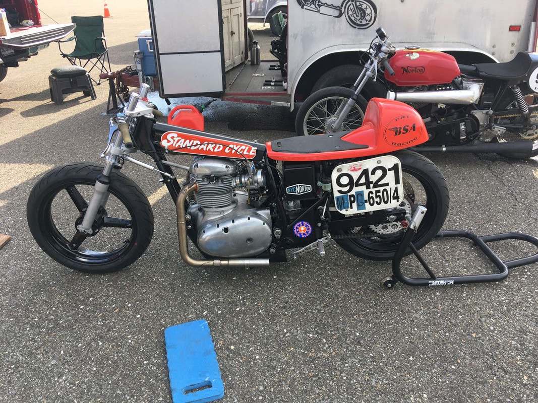 Pushrod Tom's A65 left side — Postimages