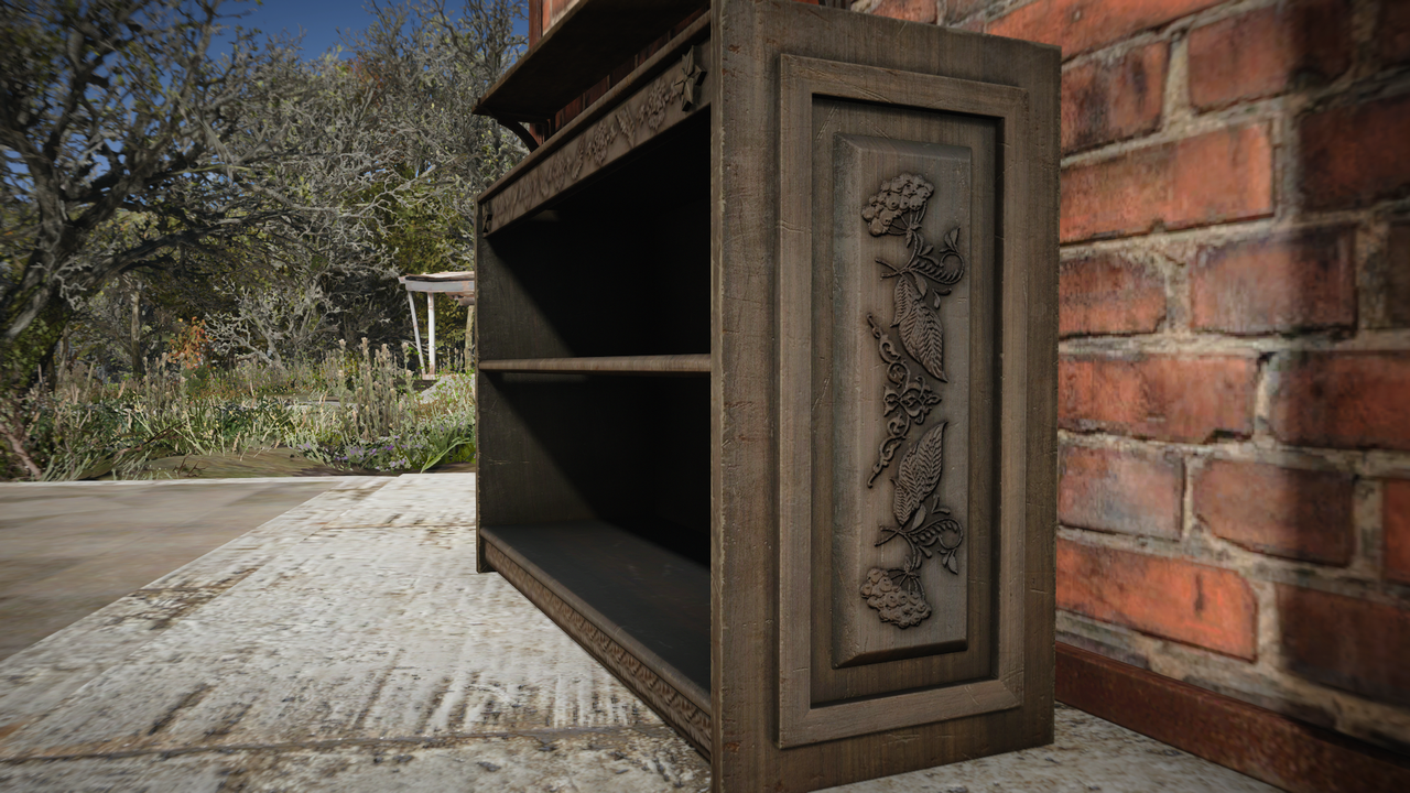 HFs - Wooden shelves at Fallout 4 Nexus - Mods and community