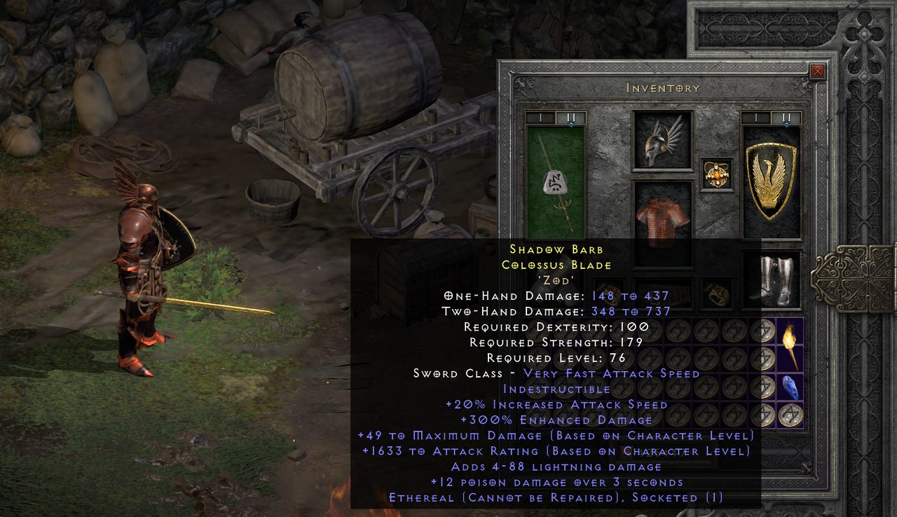 300ed/20ias Eth Fool Colossus Blade - Topic - d2jsp