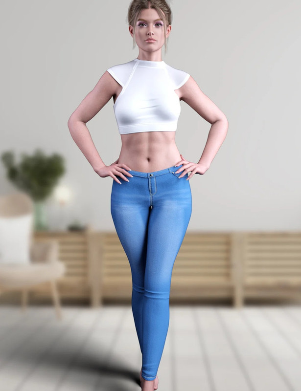 X Fashion Chic Sport Outfit For Genesis 9 2025 - Free Daz 3D Models