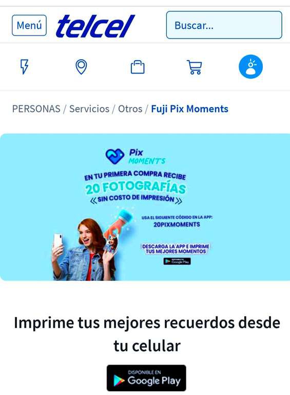 PIX MOMENTS TELCEL: IMPRIME TUS PRIMERAS 20 FOTOGRAFÍAS GRATIS!! PIX MOMENTS TELCEL: IMPRIME TUS PRIMERAS 20 FOTOGRAFÍAS GRATIS!!