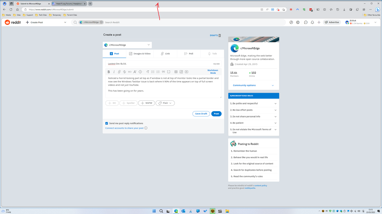 Lastest Dev Build. : r/MicrosoftEdge