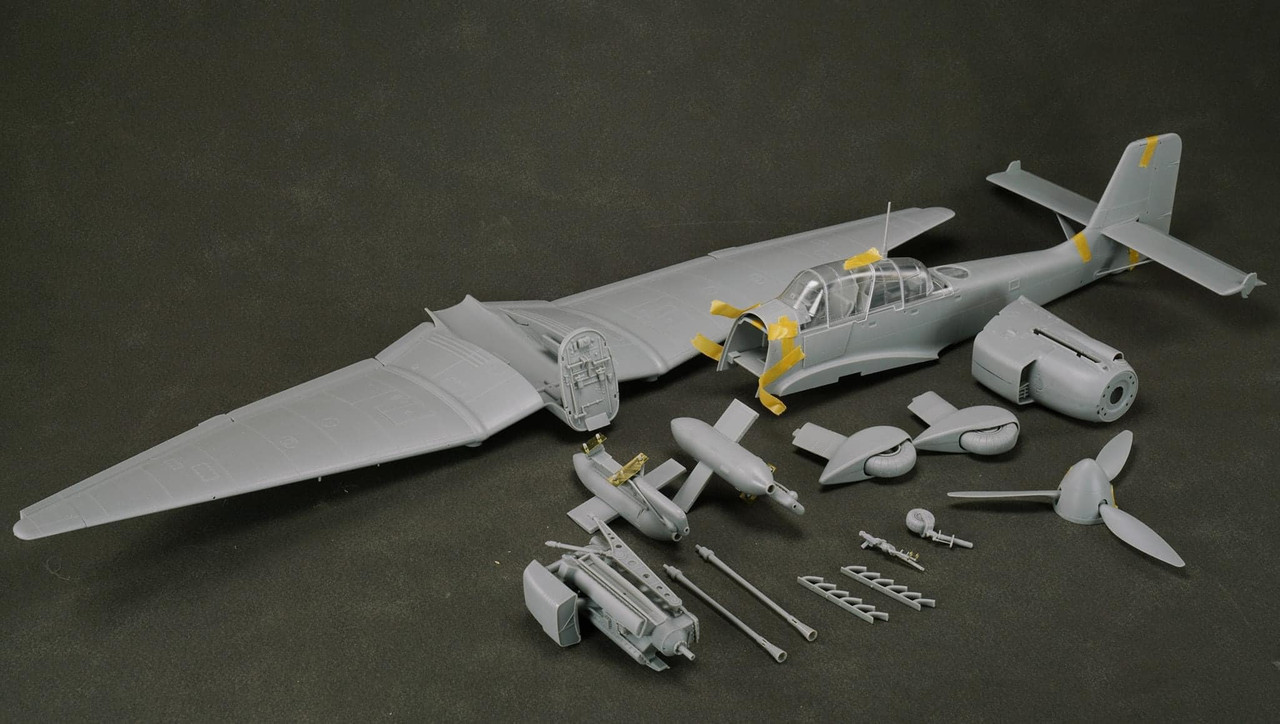 1/35 - Junkers Ju-87 Stuka by Border Model - Ju-87G released - Ju-87D ...