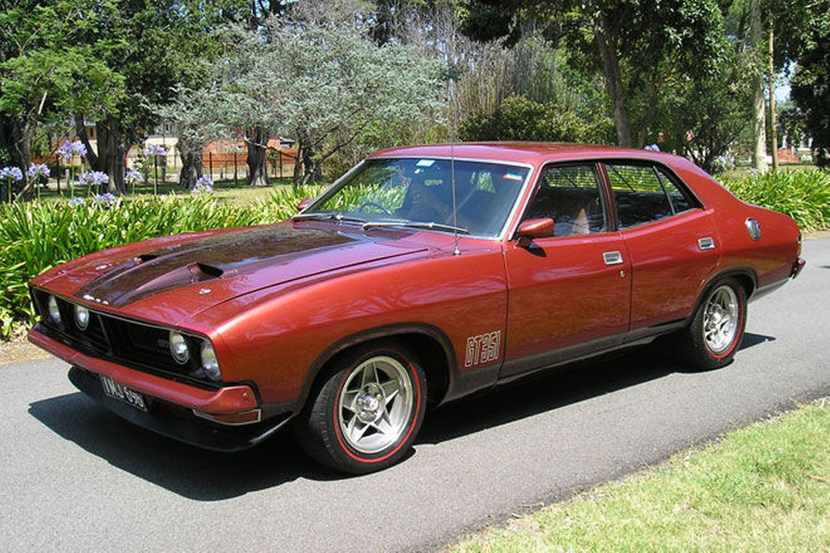 1976 ford falcon xb gt sedan — Postimages