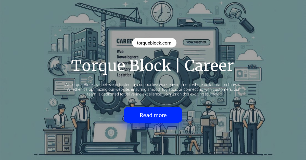 Torque Block | Career
