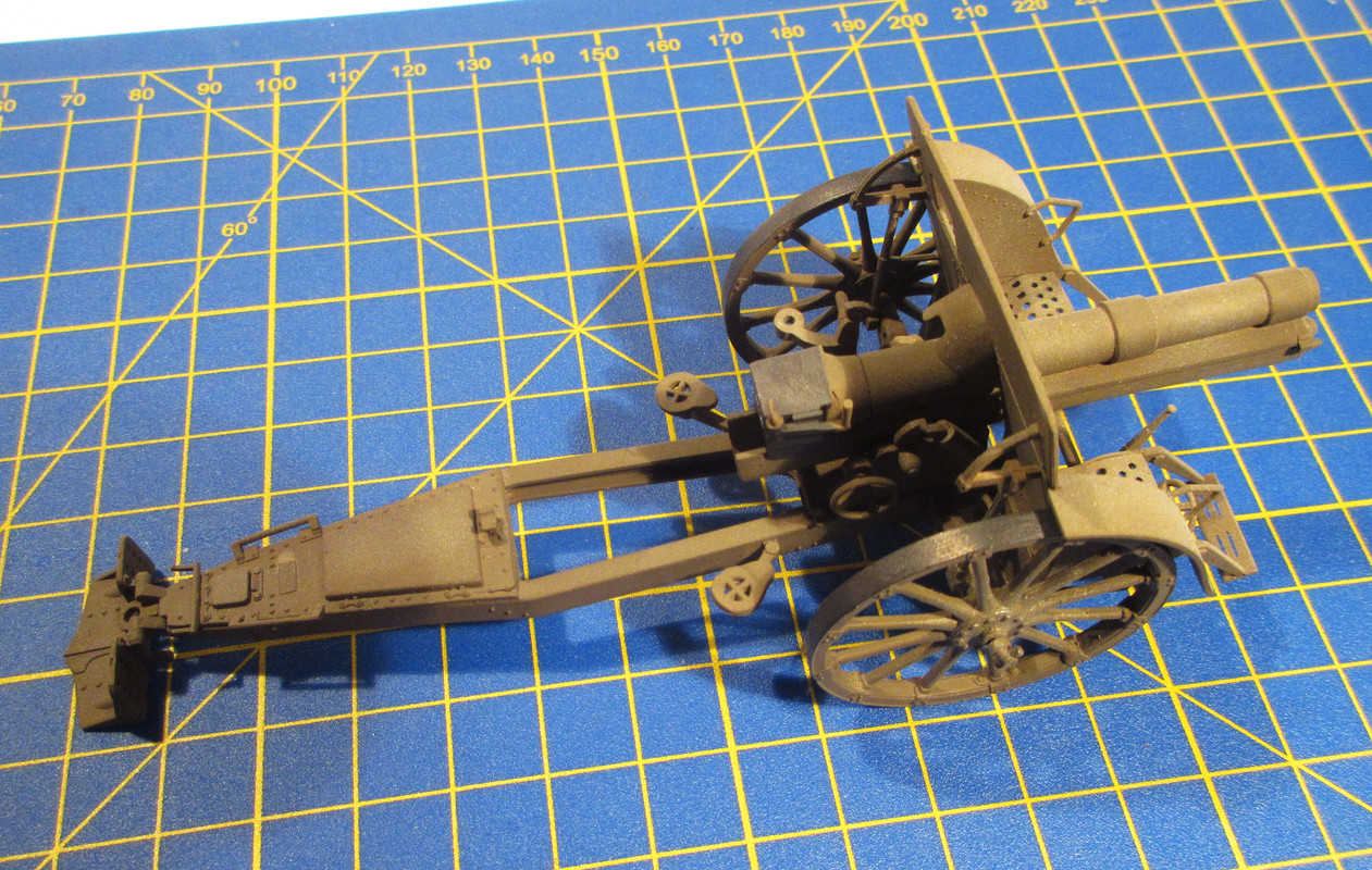 100 mm Howitzer Skoda model 1914 IBG Models 1/35 - Ready for Inspection ...