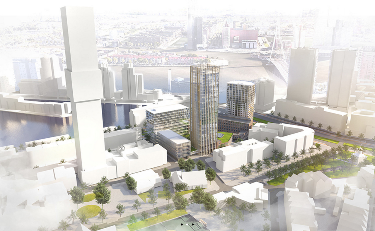 Rotterdam | BaanBlok / GGD cluster | planning | SkyscraperCity Forum