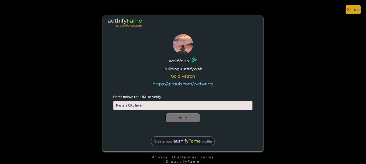 What are authifyFame Profile Cards? Online Reputation Management