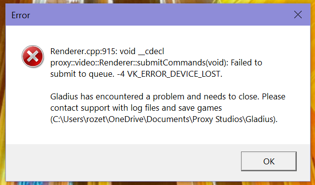 VK_ERROR_DEVICE_LOST (Dell XPS 9310, Intel Iris Xe Graphics) : r/DellXPS