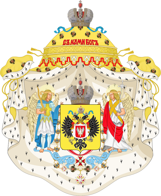 800px Great Coat of Arms of Congress Poland svg — Postimages