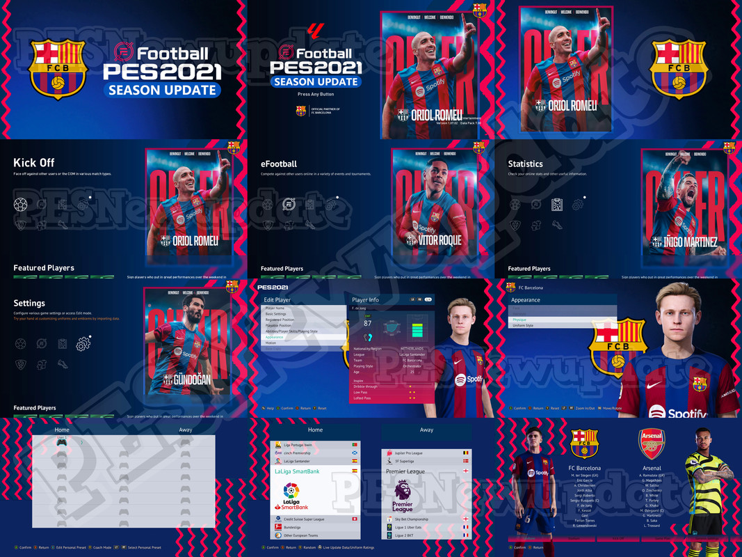 FC BARCELONA 23 24 V2 — Postimages