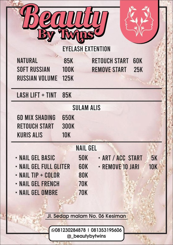 Beauty by Twins | Linktree