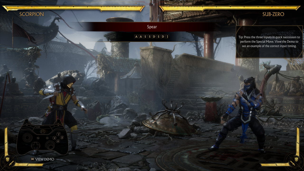 Newbie here, Need help with Basic tutorial! : r/MortalKombat