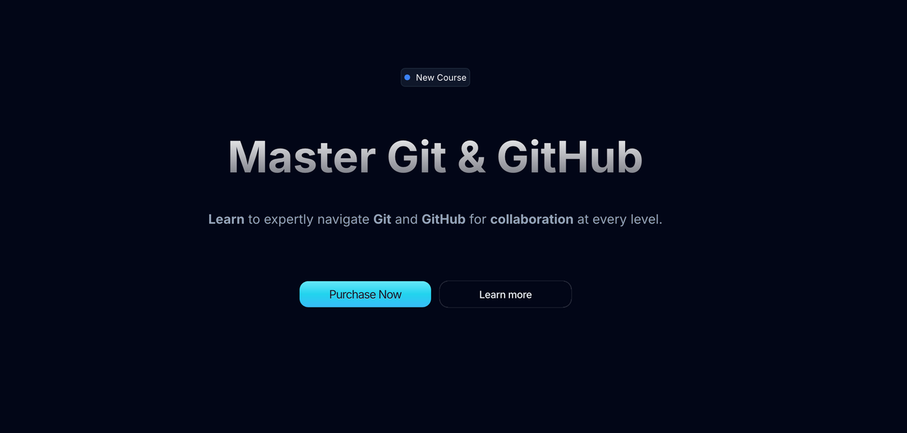 Master Git & Github