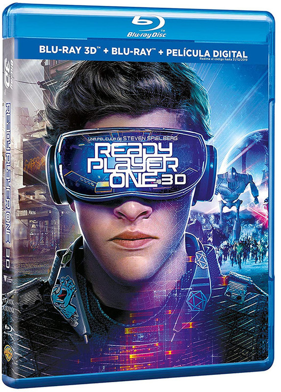 ready player one blu ray 3d l cover — Postimages