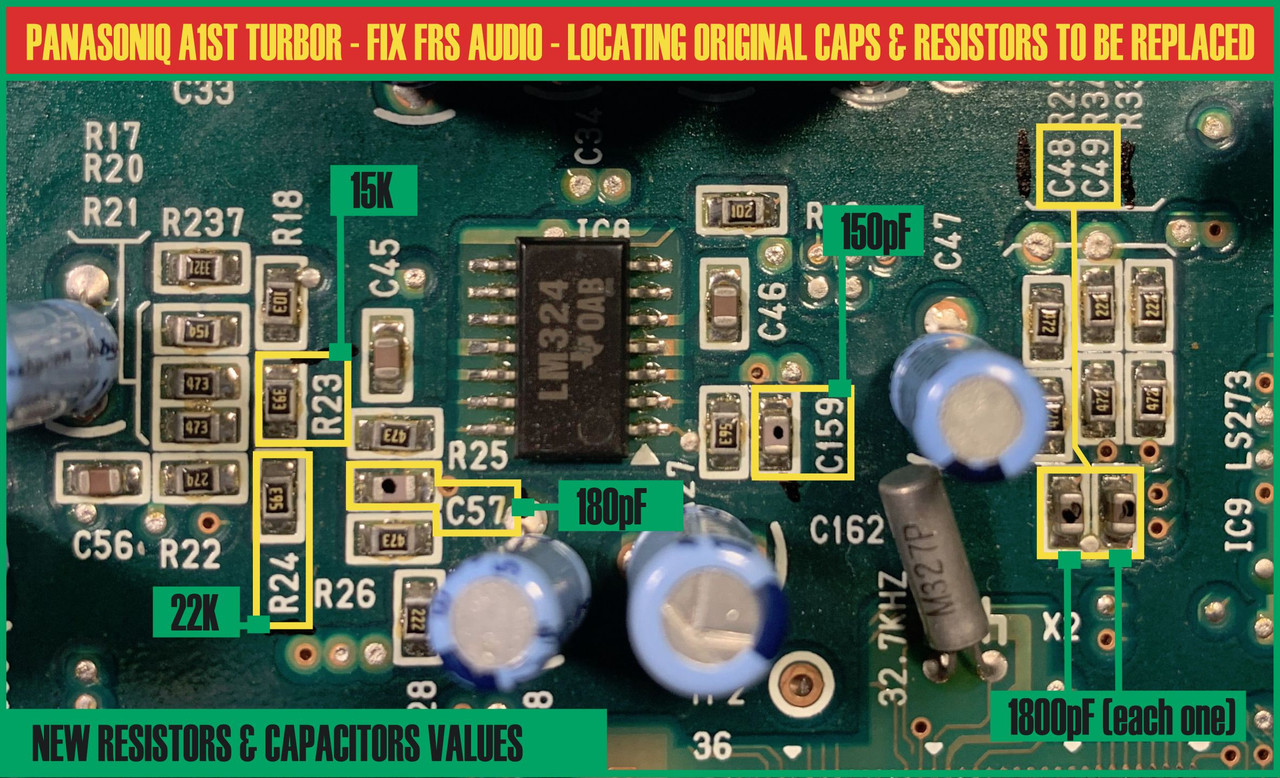 FS-A1ST and FS-A1GT MSX Turbo-Rs sound fix | MSX Resource Center FS-A1ST and FS-A1GT MSX Turbo-Rs sound fix | MSX Resource Center