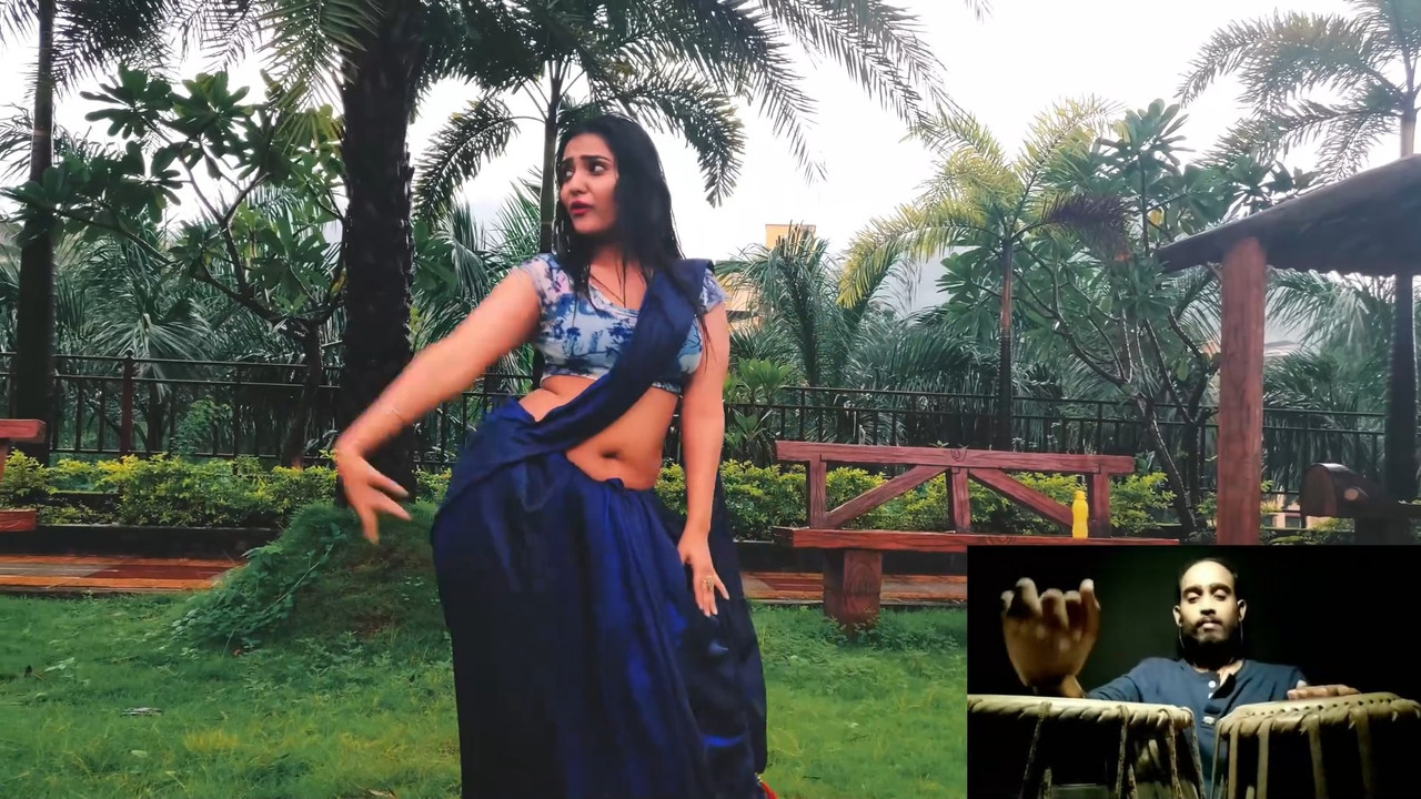 Hot chubby girl fleshy belly and big deep jiggling navel dance to Tip Tip Barsa mp4 snapshot 00 ...