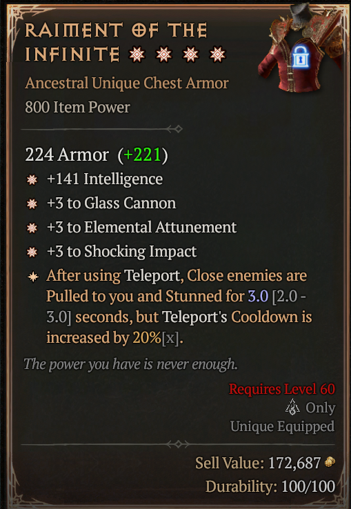 100% 4ga Raiment Of The Infinite - Topic - d2jsp