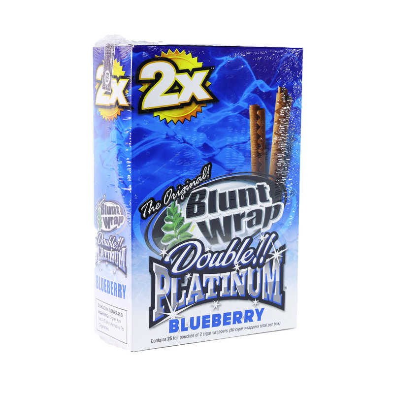 BLUNTW1 Blunt Wrap Double Platinum Bluebeerry — Postimages