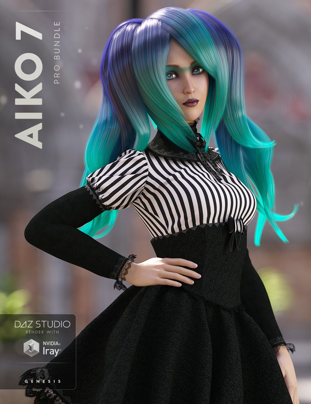 Aiko 7 Pro Bundle 2025 - Free Daz 3D Models