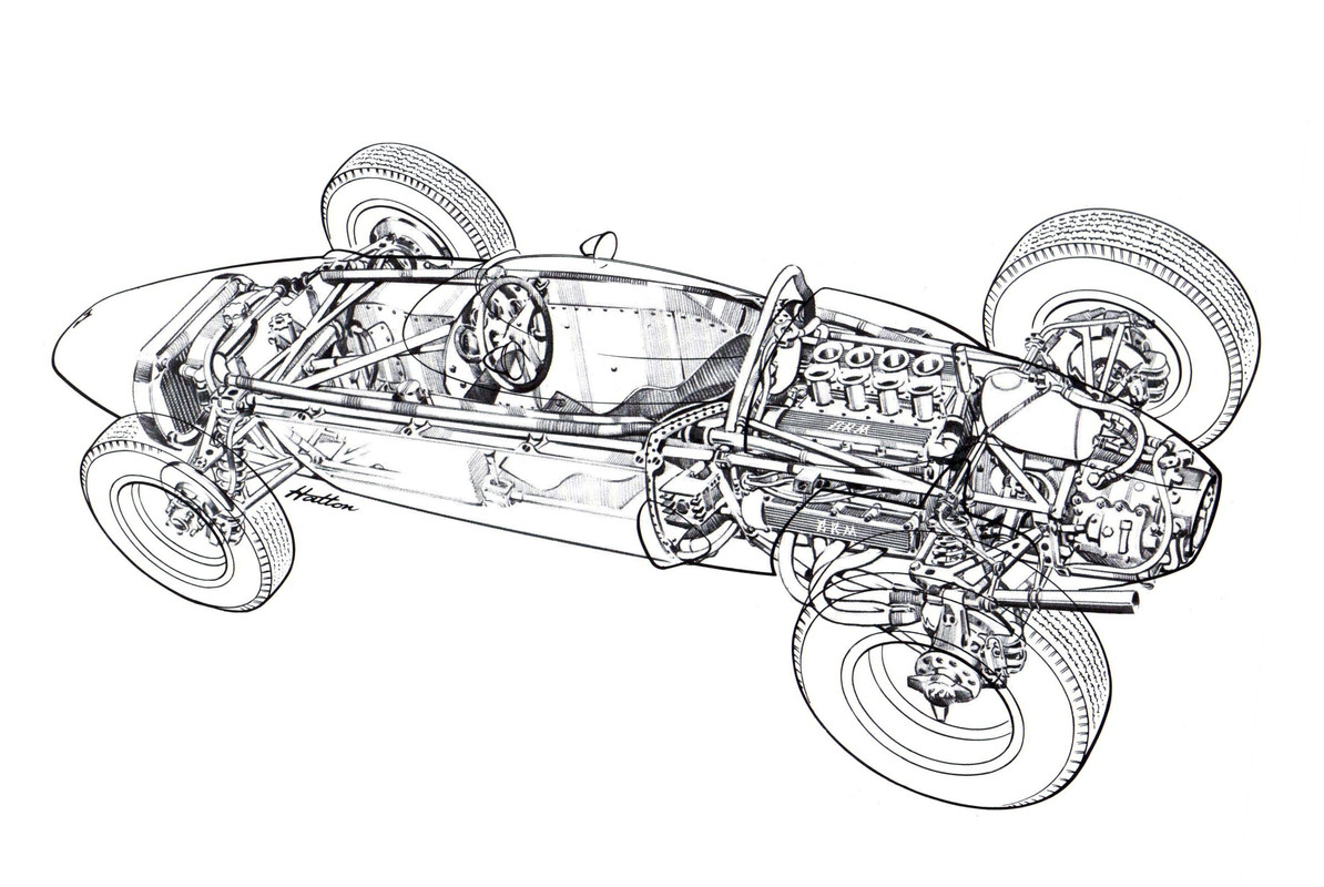BRM 1 5 litre Artist, Brian Hatton — Postimages