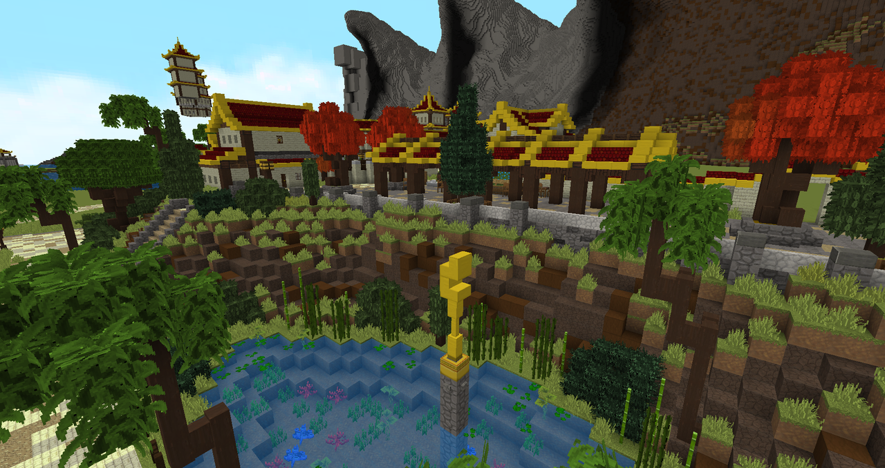 Avatar The Last Airbender Minecraft Map