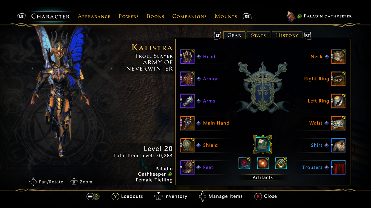 Oathkeeper Paladin DPS build : r/Neverwinter