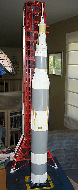 Apollo Saturn V - Work In Progress - SF & RealSpace - Britmodeller.com