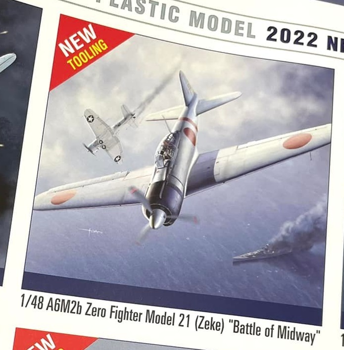 1/48 - Mitsubishi A6M2b Type 21 "Zero" by Academy - released - The ...