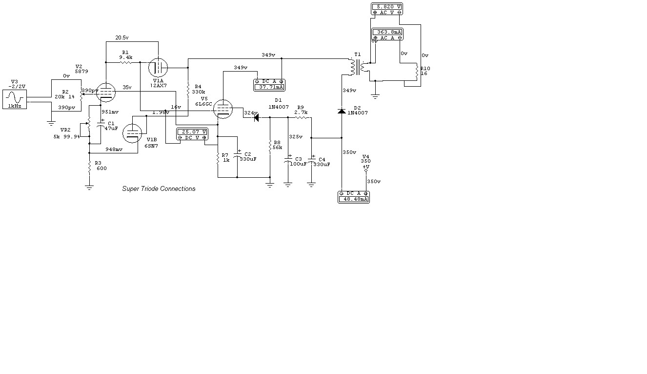 Schema e simulazione STC — Postimages