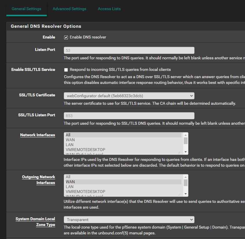 pf Sense DNS — Postimages